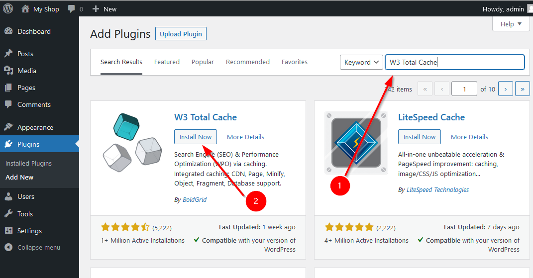 How to speed up WordPress? – W3 Total Cache plugin