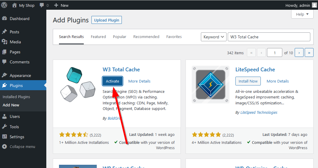How to speed up WordPress? – W3 Total Cache plugin
